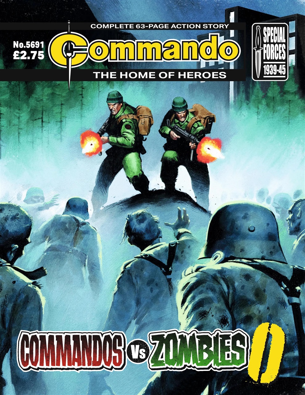 Commando Magazine - 5691 Back Issue