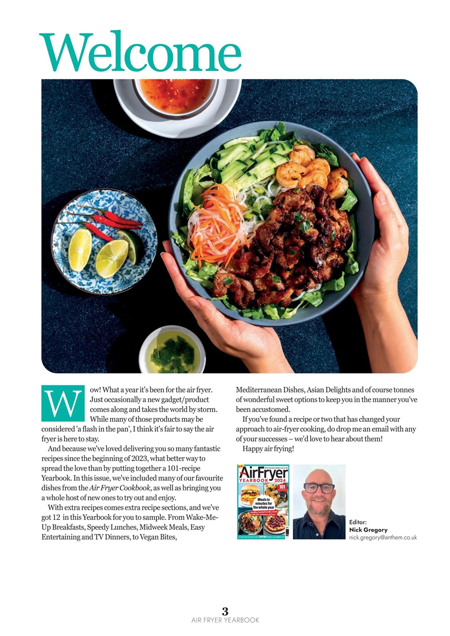 Healthy Eating Magazine - Air Fryer Yearbook 2024 Special Issue