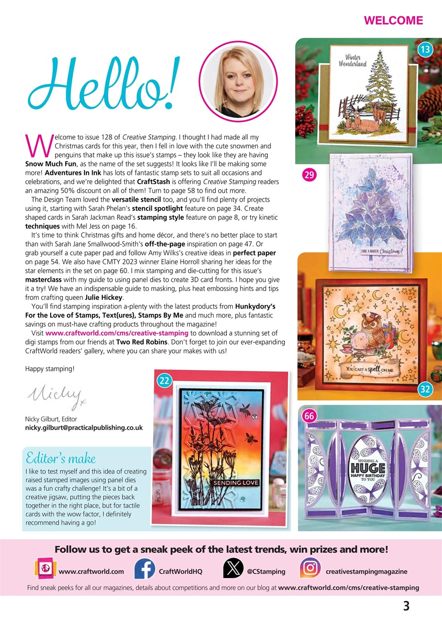Creative Stamping Magazine - 128 Back Issue