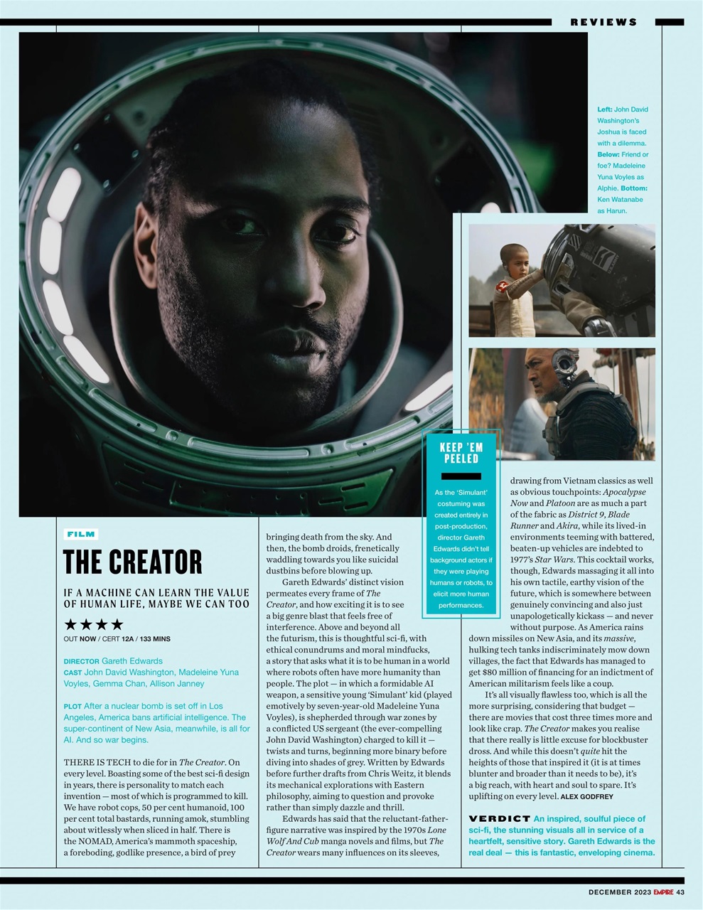 Empire Magazine - Dec-23 Subscriptions | Pocketmags