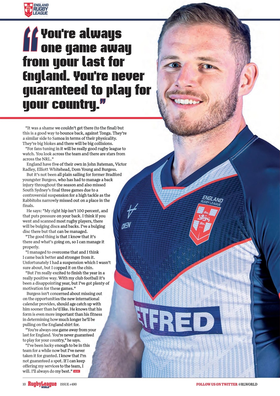 Rugby League World Magazine - 490 Back Issue