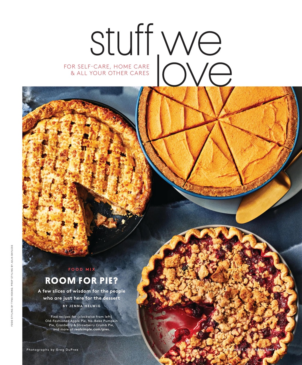 Real Simple Magazine - November 2023 Back Issue
