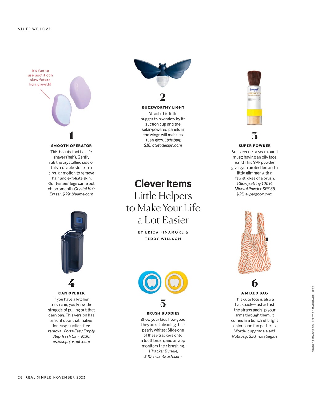 Real Simple Magazine - November 2023 Back Issue