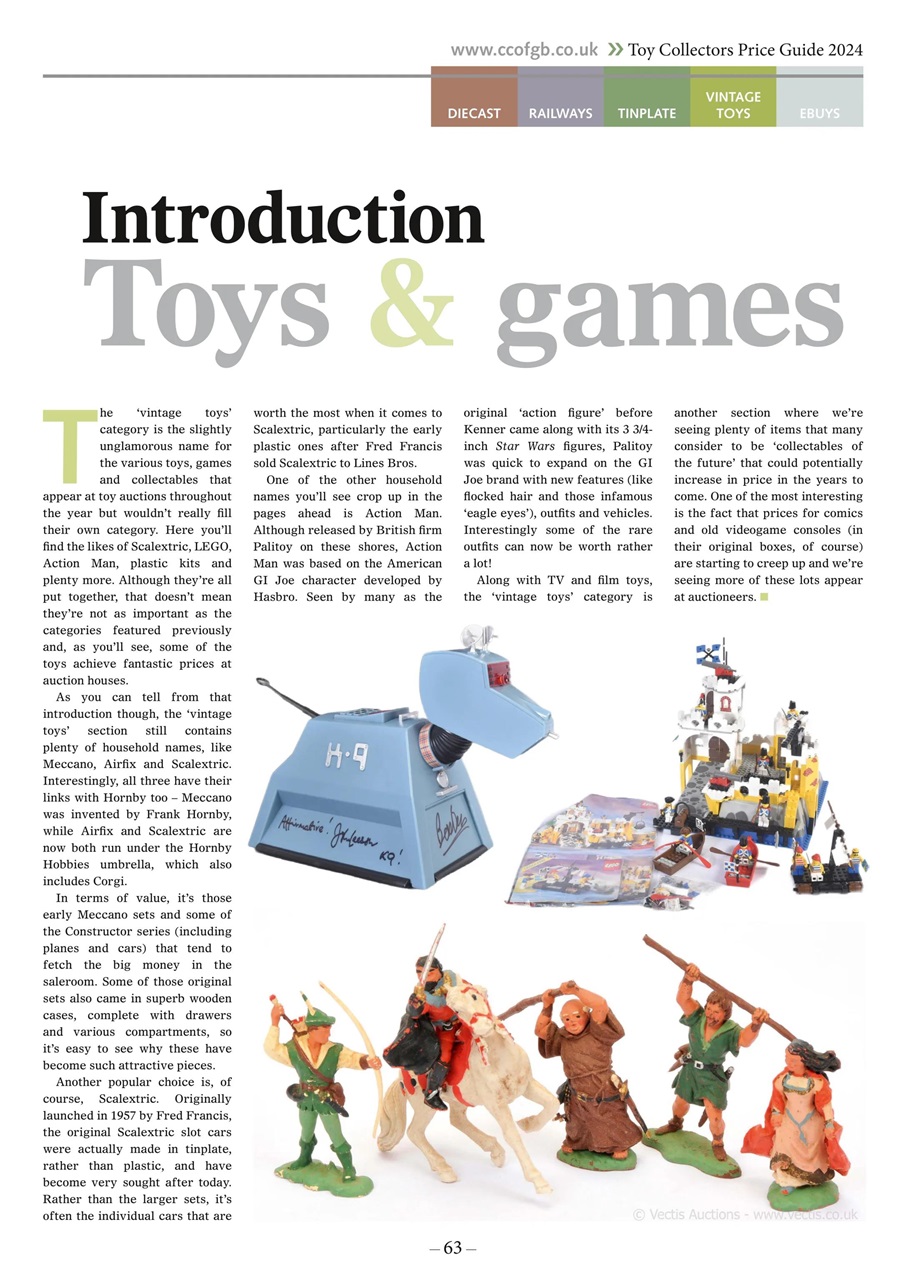 Toy Collectors Price Guide Magazine Subscriptions and Toy Collectors ...