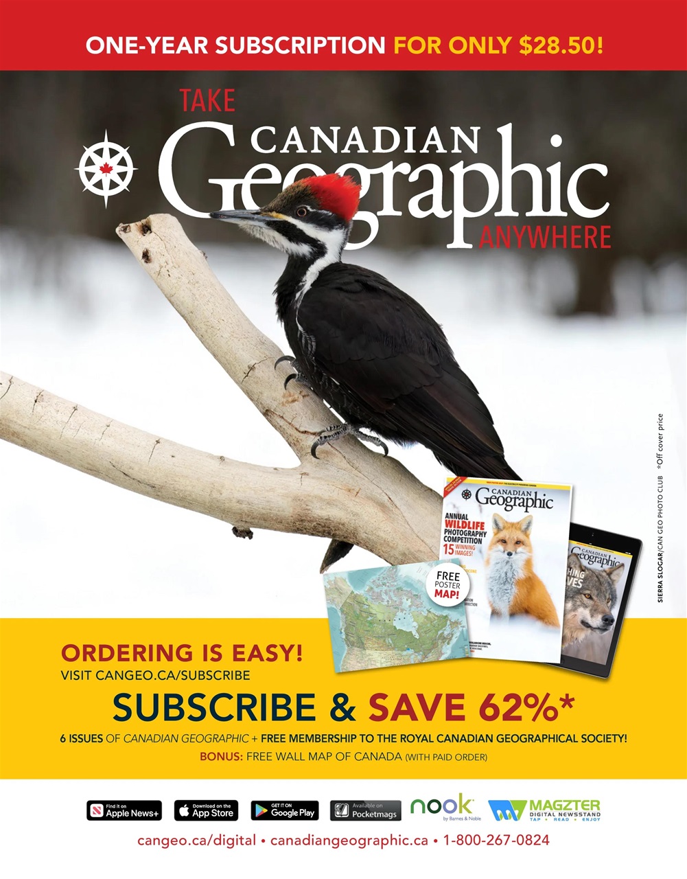 Canadian Geographic Magazine - Canadian Geographic Best of Wildlife Photography 2023 Special Issue
