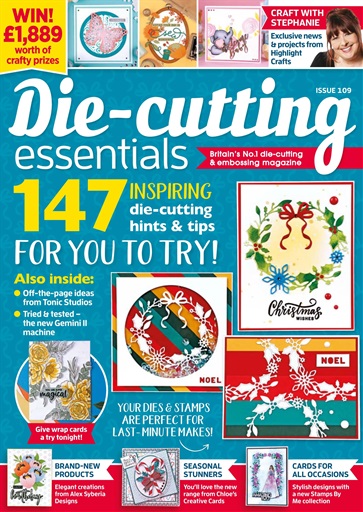 Die-Cutting Essentials Magazine - 109 Back Issue