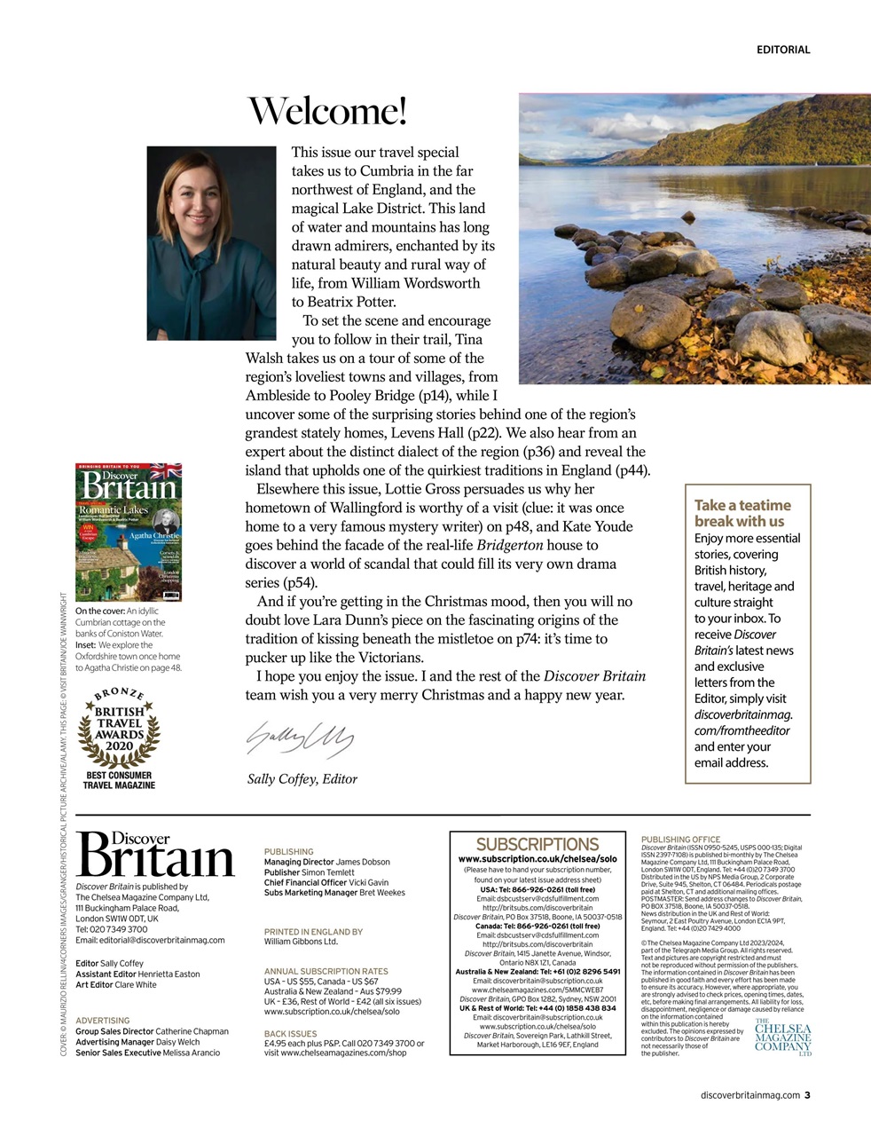 Discover Britain Magazine - Dec/Jan 2024 Subscriptions | Pocketmags
