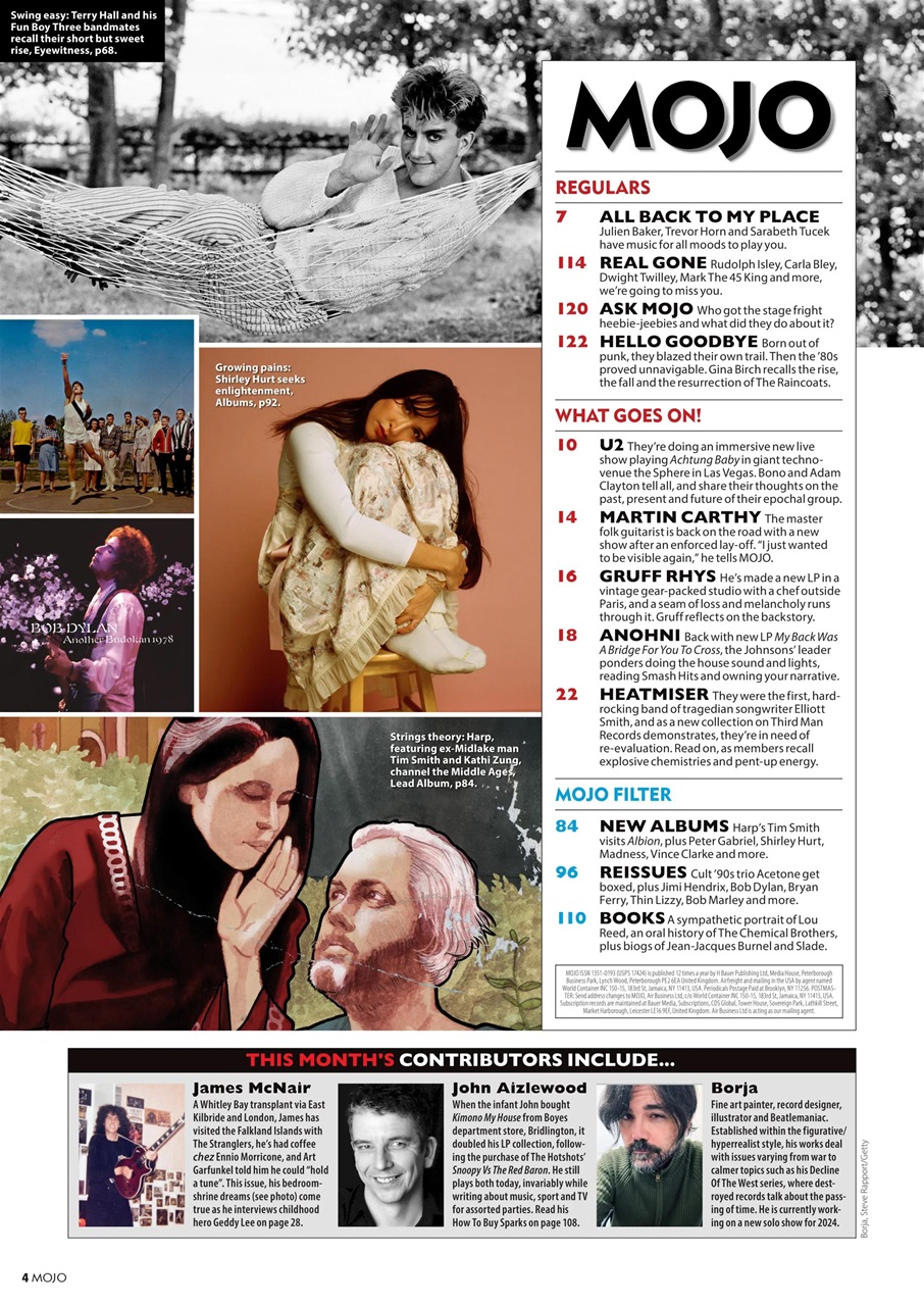 Mojo Magazine - Jan-24 Back Issue