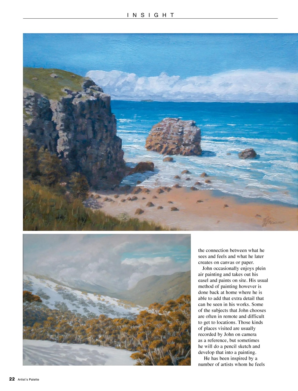 Artist's Palette Magazine - 192 Back Issue