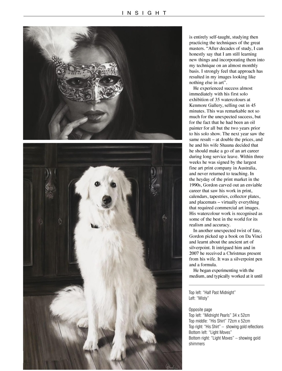 Australian Drawing and Inspiration Magazine - 50 Back Issue