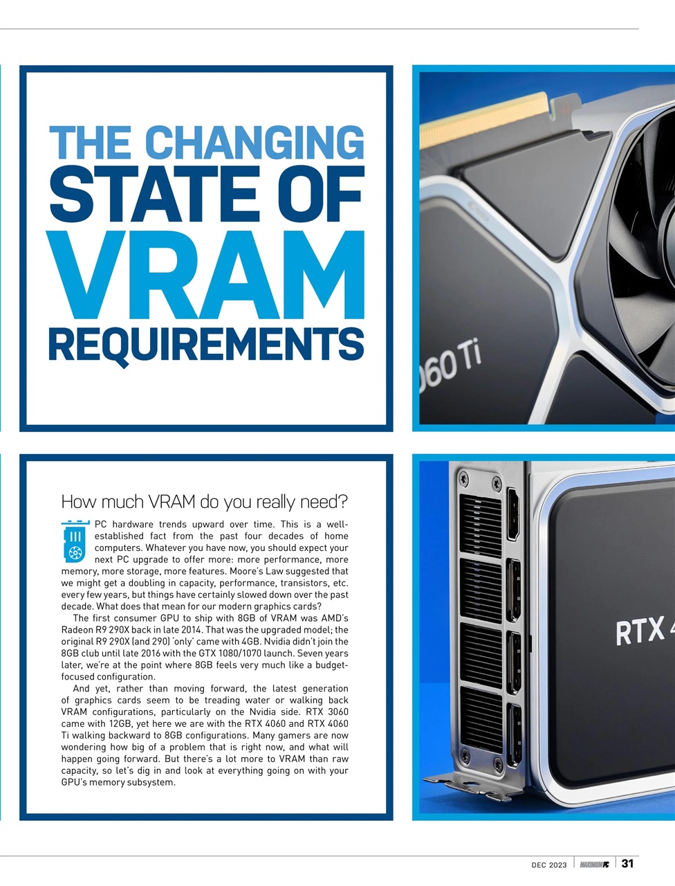 Maximum PC Magazine - December 2023 Back Issue