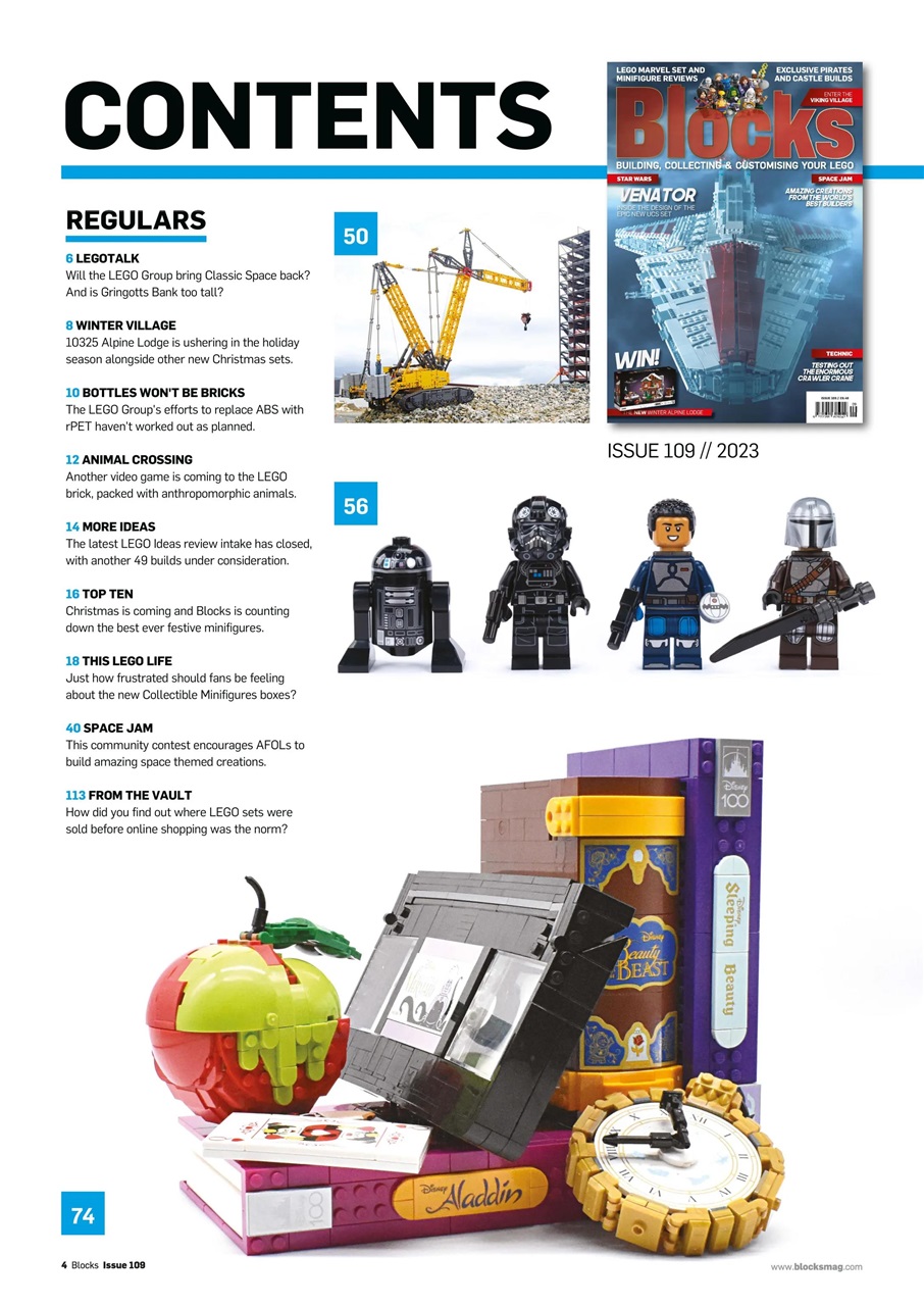 Blocks Magazine - ISSUE 109 Back Issue