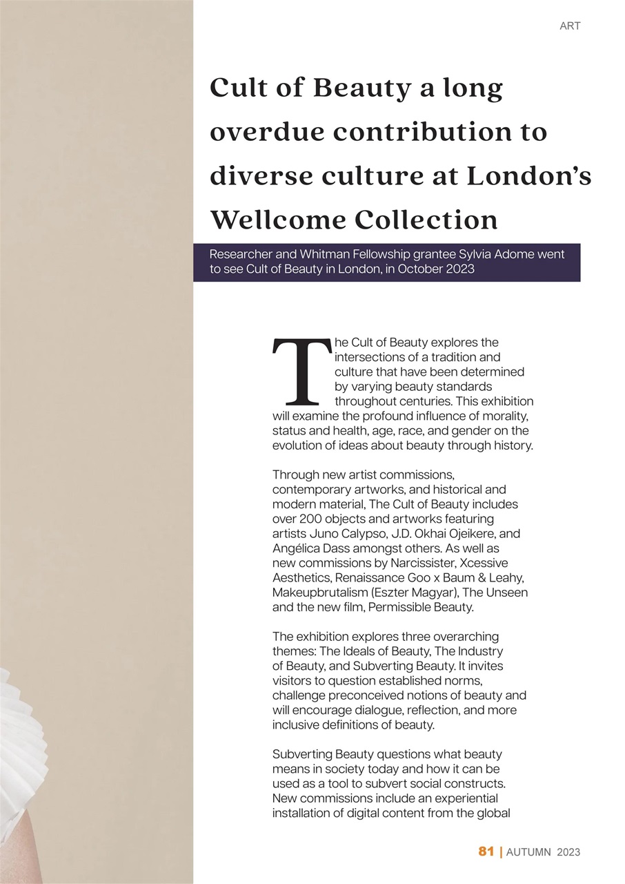 The View Magazine - Autumn 2023 Back Issue