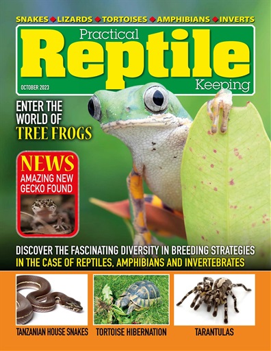 Practical Reptile Keeping Magazine - October 2023 Back Issue
