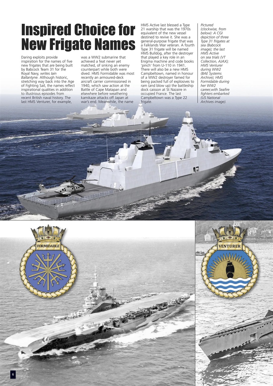 Warships International Fleet Review Magazine - Guide to the Royal Navy ...