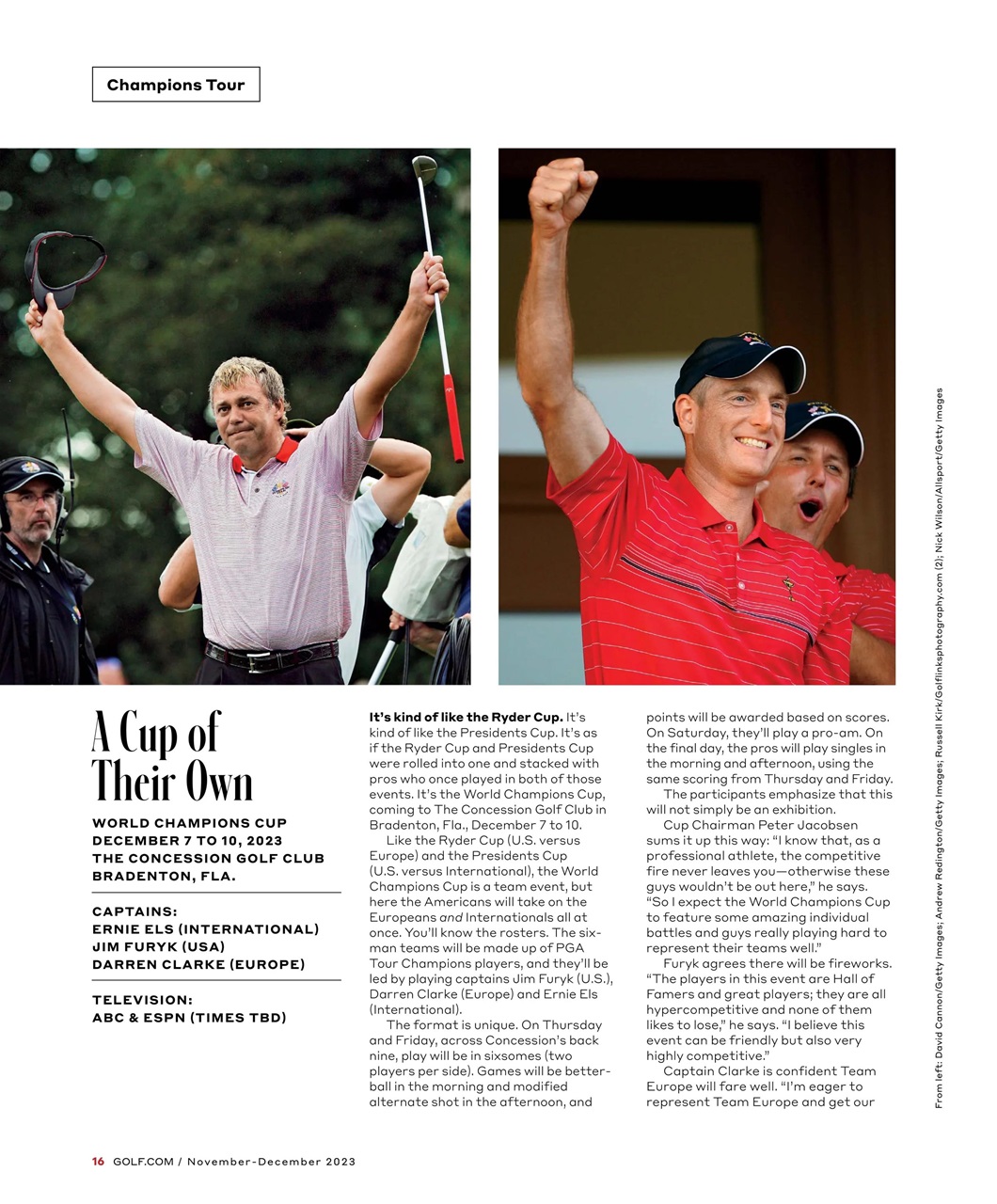 Golf Magazine - Nov/ Dec 2023 Back Issue