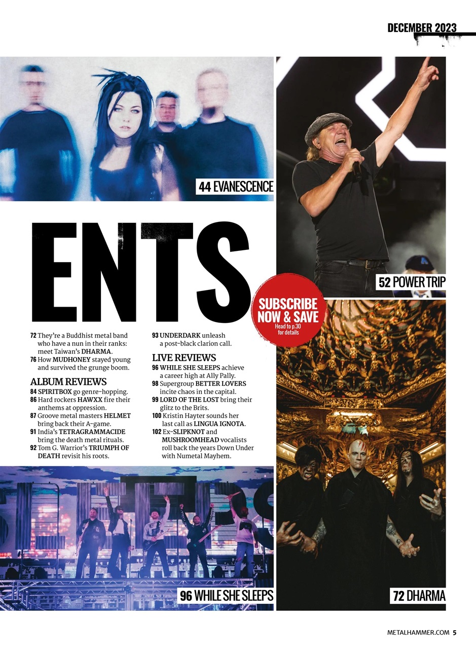 Metal Hammer Magazine - Issue 381 Back Issue