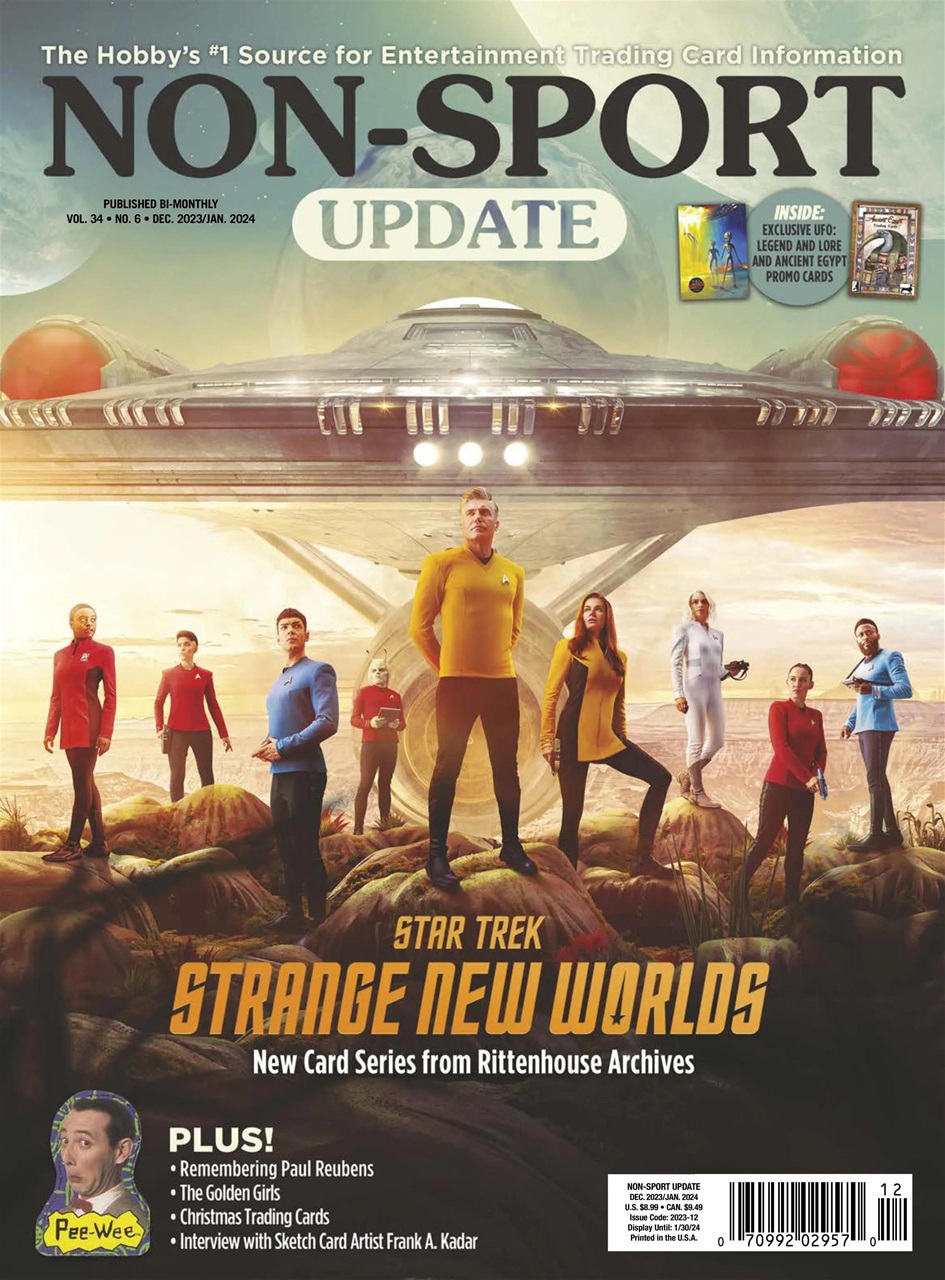 Non-Sport Update Magazine - Dec/ Jan 2023 Back Issue