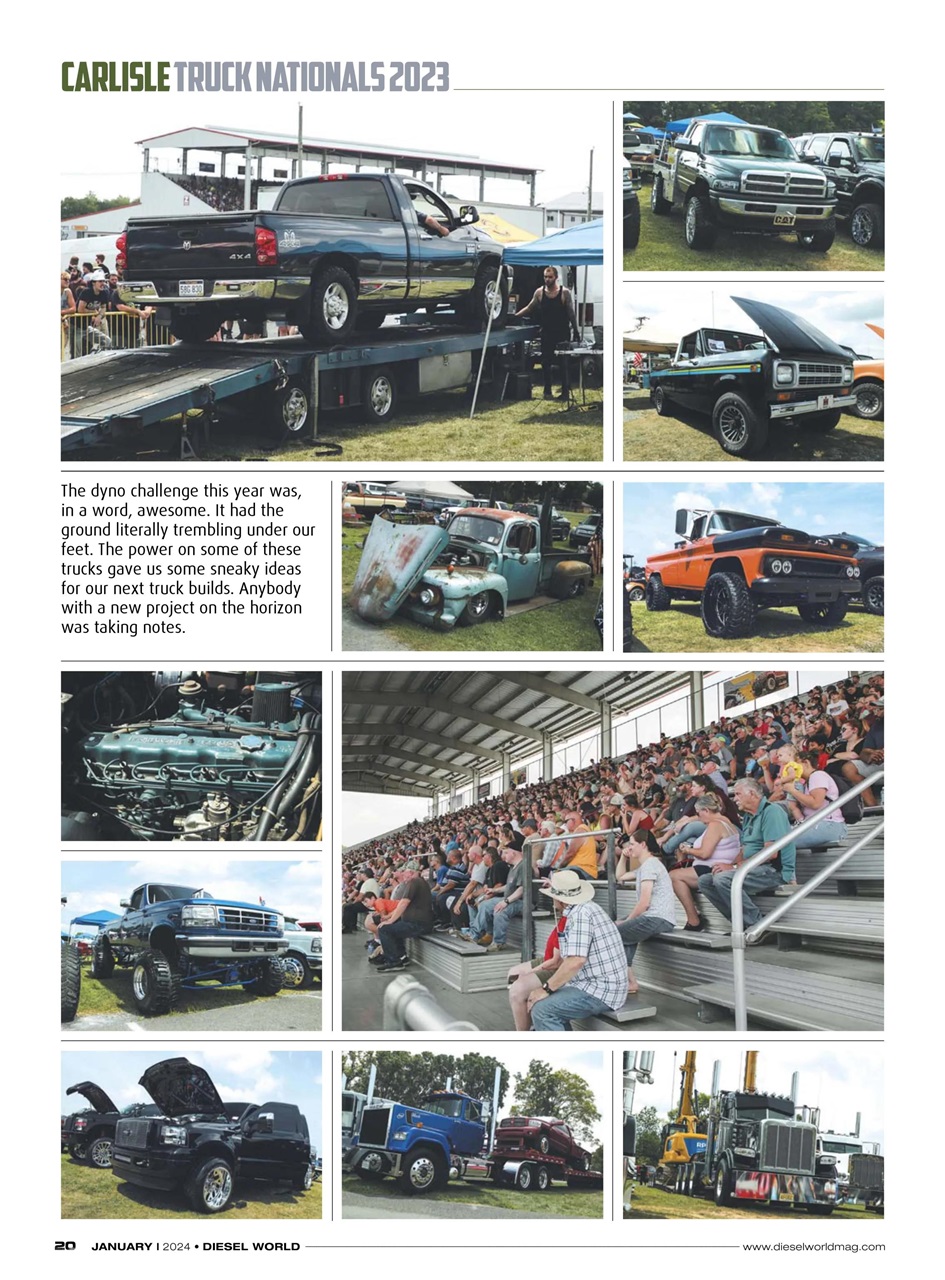 Diesel World Magazine - January 2024 Back Issue