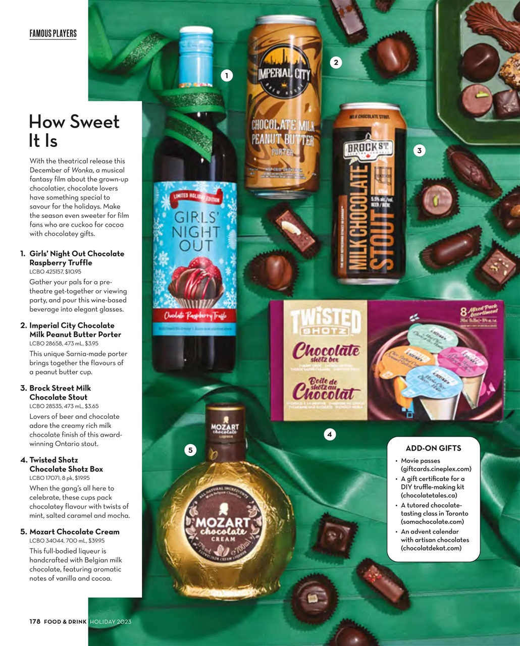 LCBO Food & Drink Magazine - Holiday 2023 Subscriptions | Pocketmags