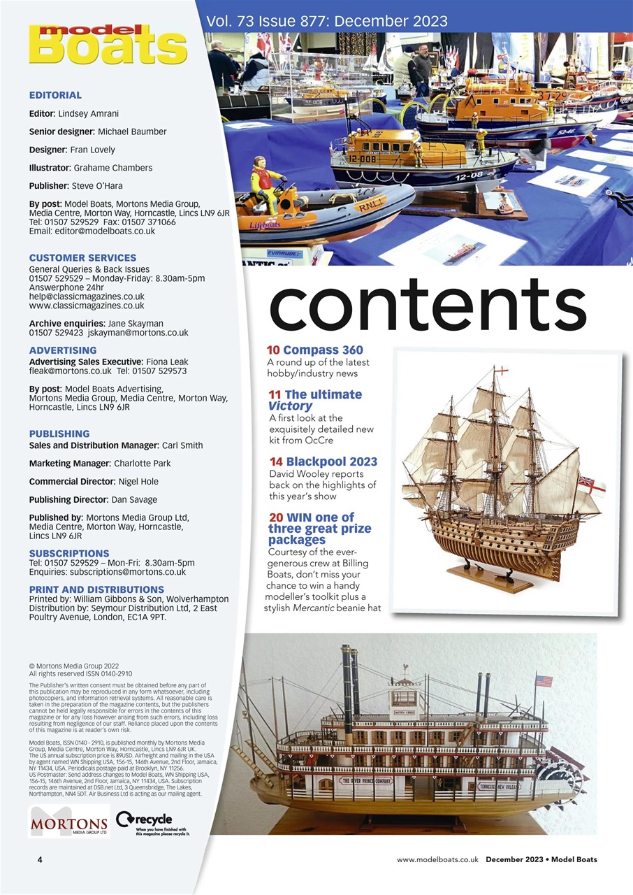Model Boats Magazine - December 2023 Back Issue