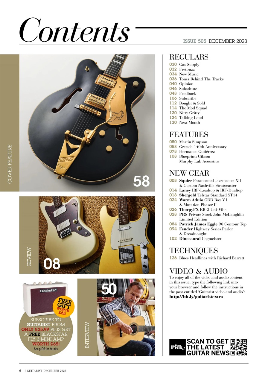 Guitarist Magazine - December 2023 Edición anterior
