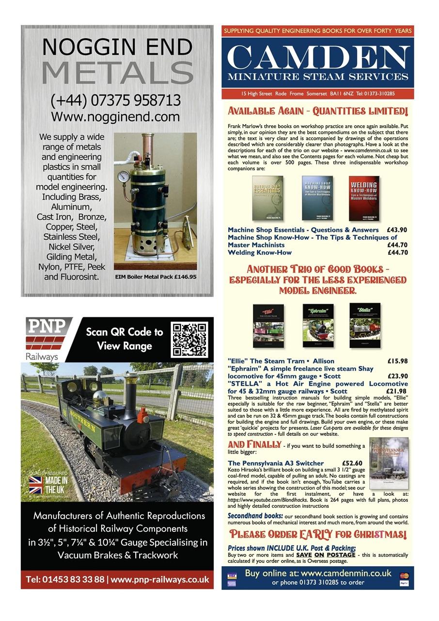 Model Engineer Magazine Issue 4730 Back Issue