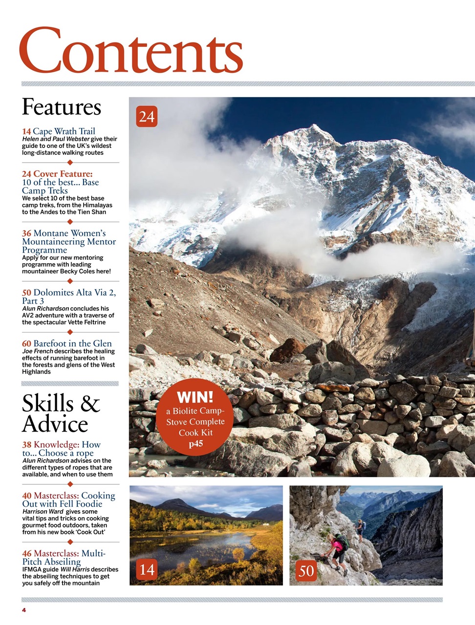 Trek & Mountain Magazine - Sep/Oct 2023 Back Issue
