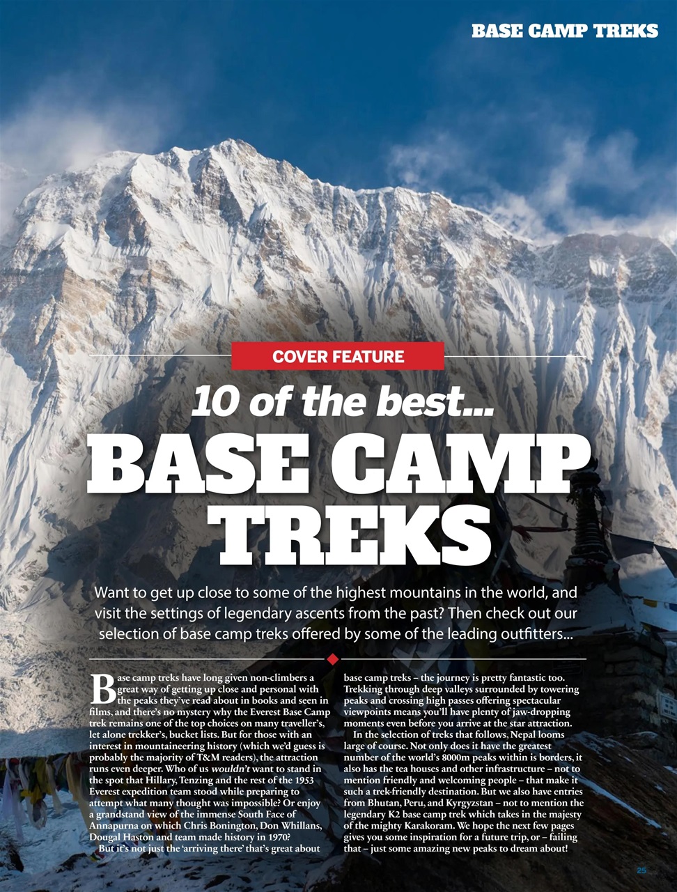 Trek & Mountain Magazine - Sep/Oct 2023 Back Issue