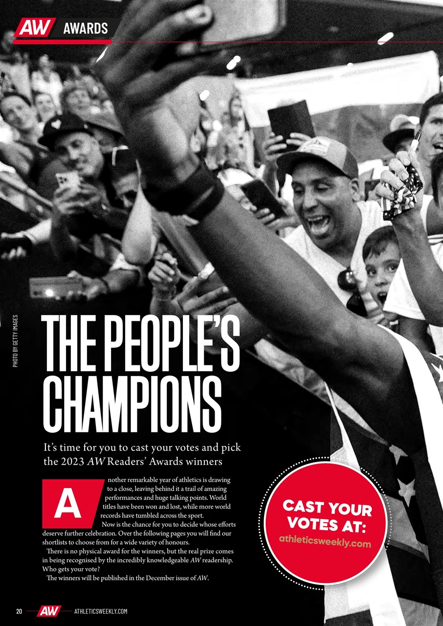 AW – Athletics Weekly Magazine - AW November 2023 Back Issue
