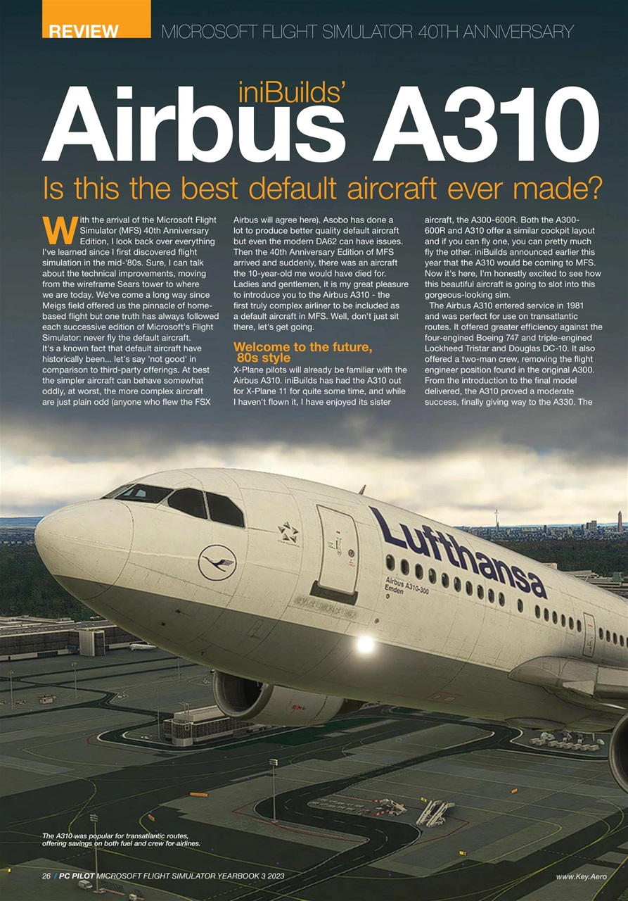 PC Pilot Magazine - Microsoft Flight Simulator Yearbook 2023 Special Issue
