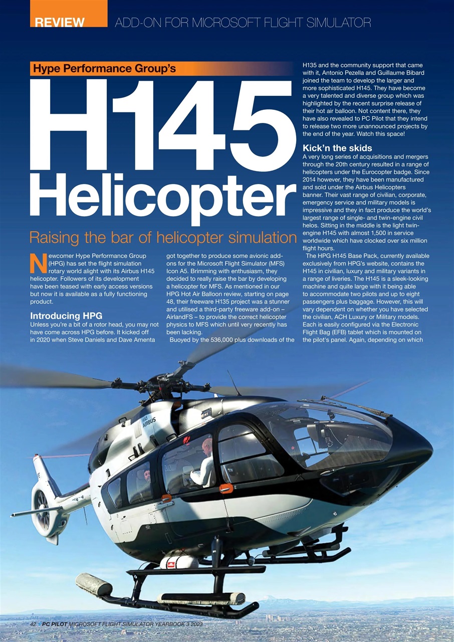 PC Pilot Magazine - Microsoft Flight Simulator Yearbook 2023 Special Issue