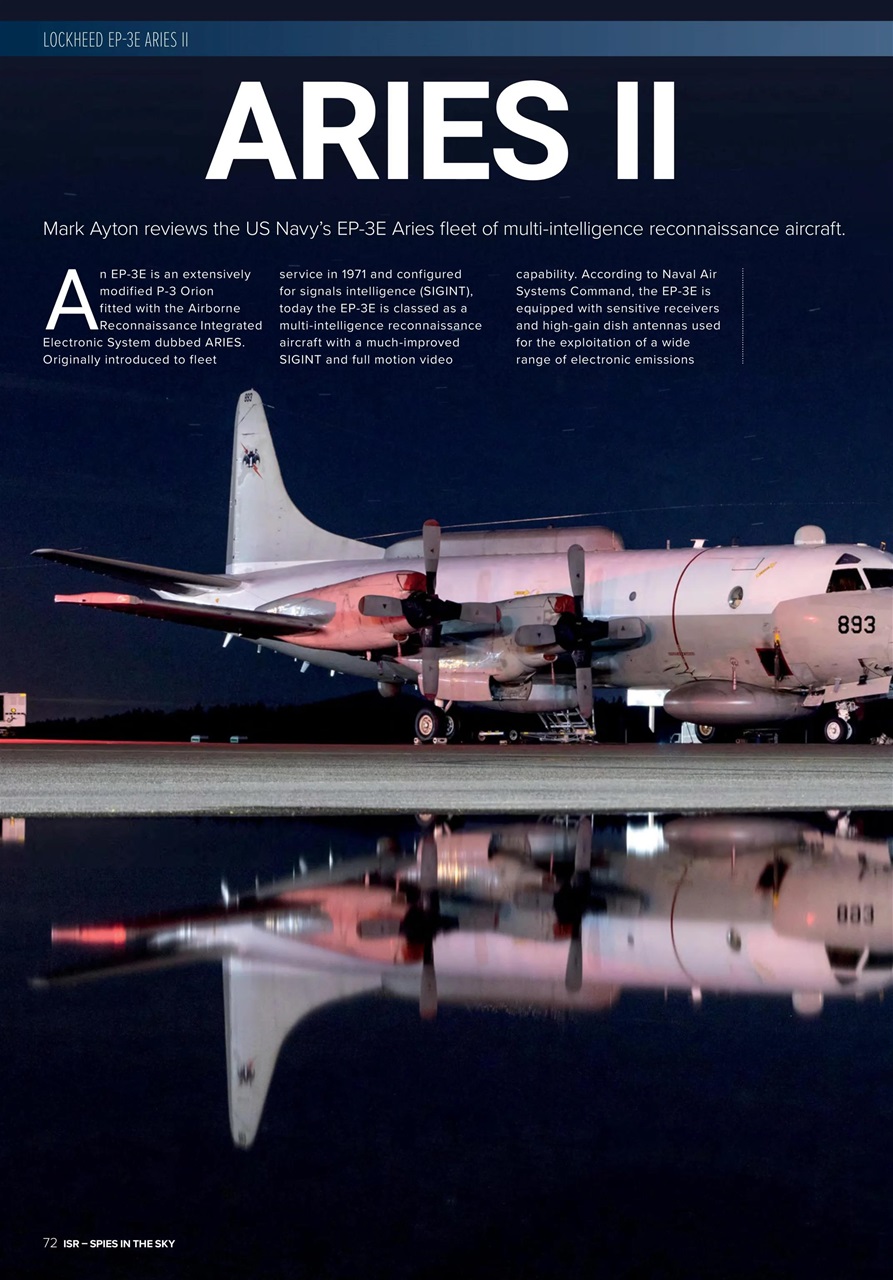Combat Aircraft Journal Magazine - ISR - Spies in the Sky Special Issue
