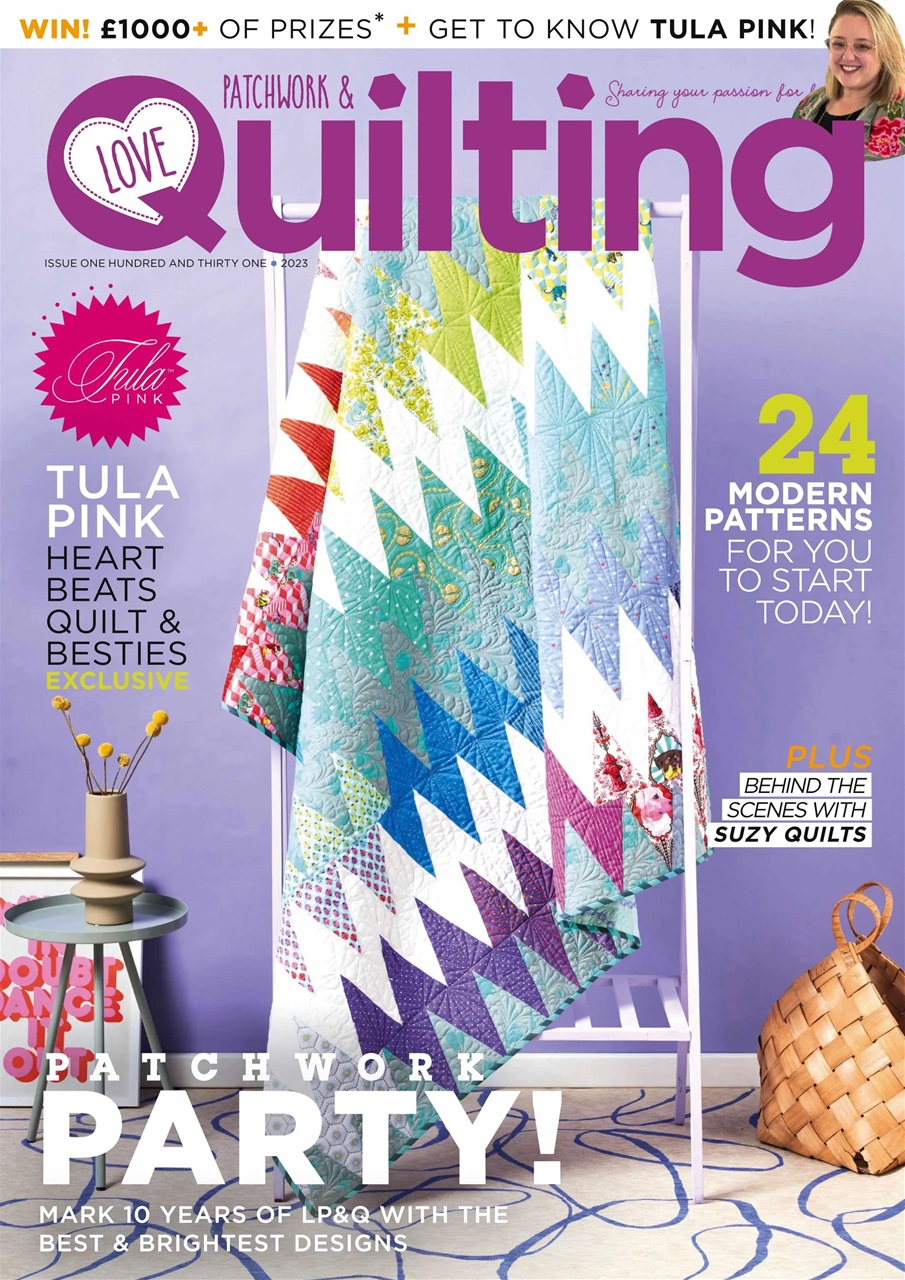 Love Patchwork & Quilting Magazine - Issue 131 Subscriptions | Pocketmags