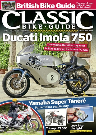 Classic Bike Guide Magazine - December 2023 Subscriptions | Pocketmags