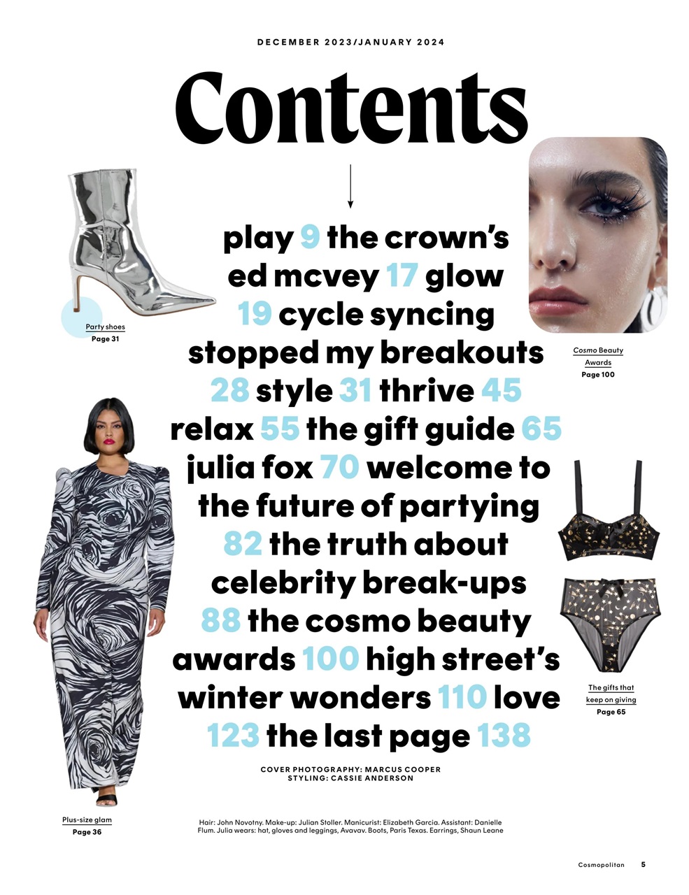 Cosmopolitan Magazine - Dec/ Jan 2024 Subscriptions | Pocketmags