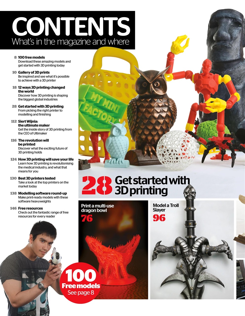 Creative Bookazine - 3D Make & Print Eighteenth Edition Back Issue