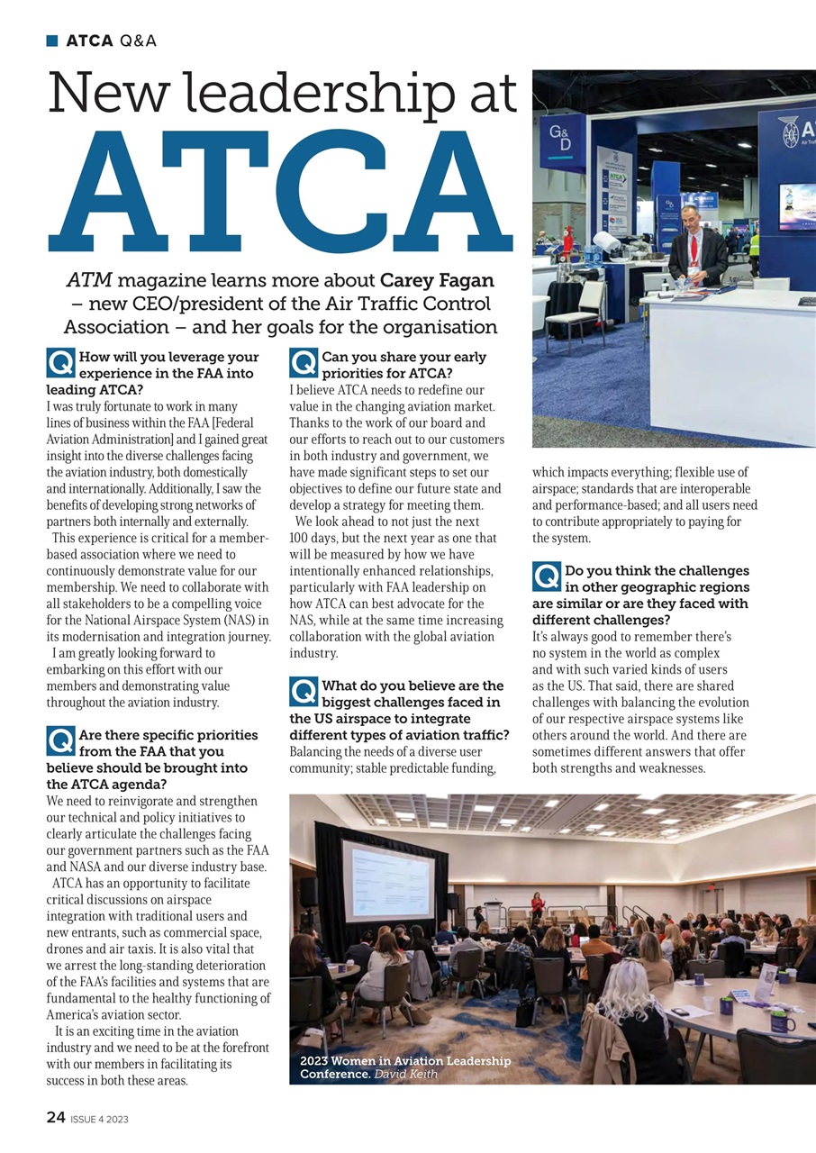 Air Traffic Management Magazine - Issue 4 2023 Back Issue