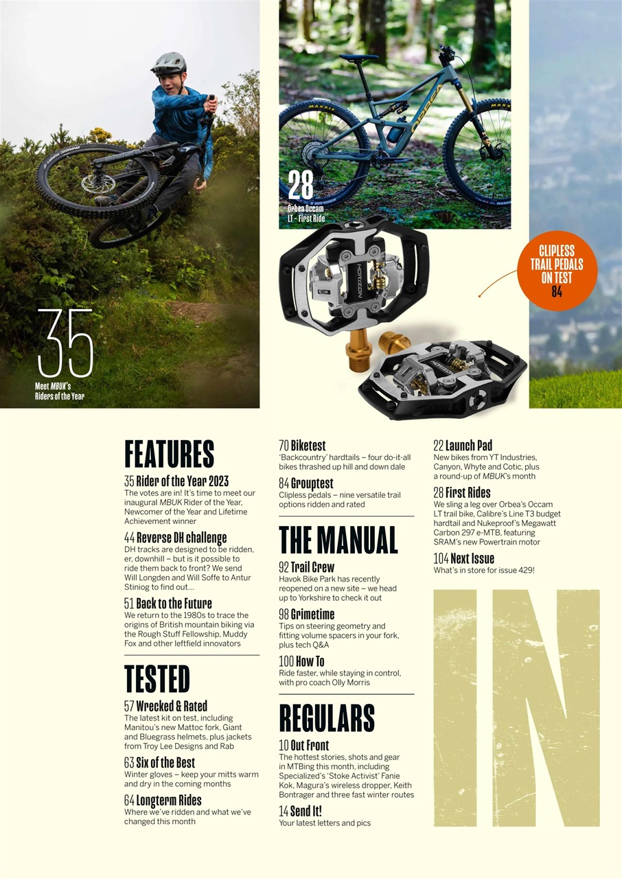 Mountain Biking UK Magazine - December 2023 Back Issue