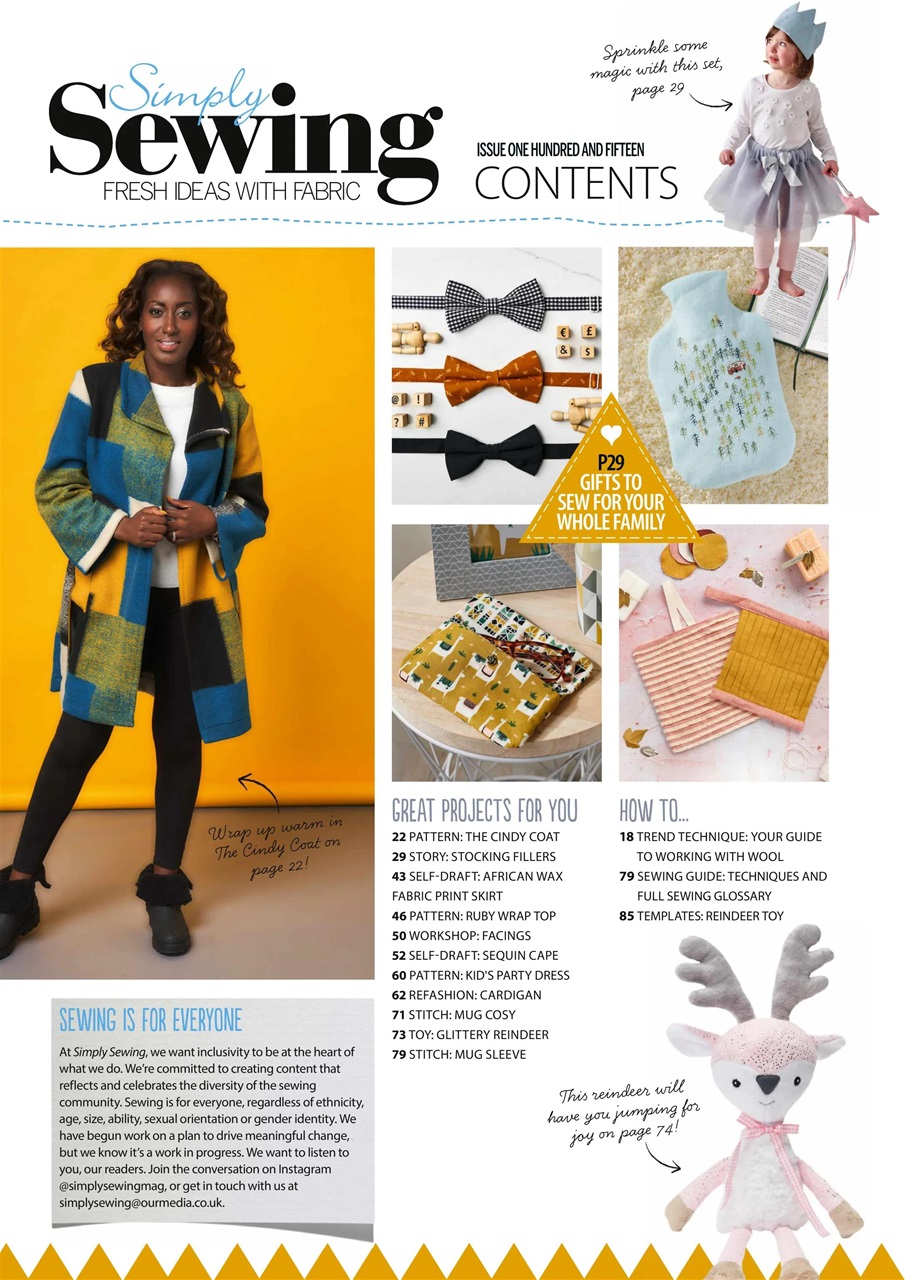 Simply Sewing Magazine - Issue 115 Subscriptions | Pocketmags