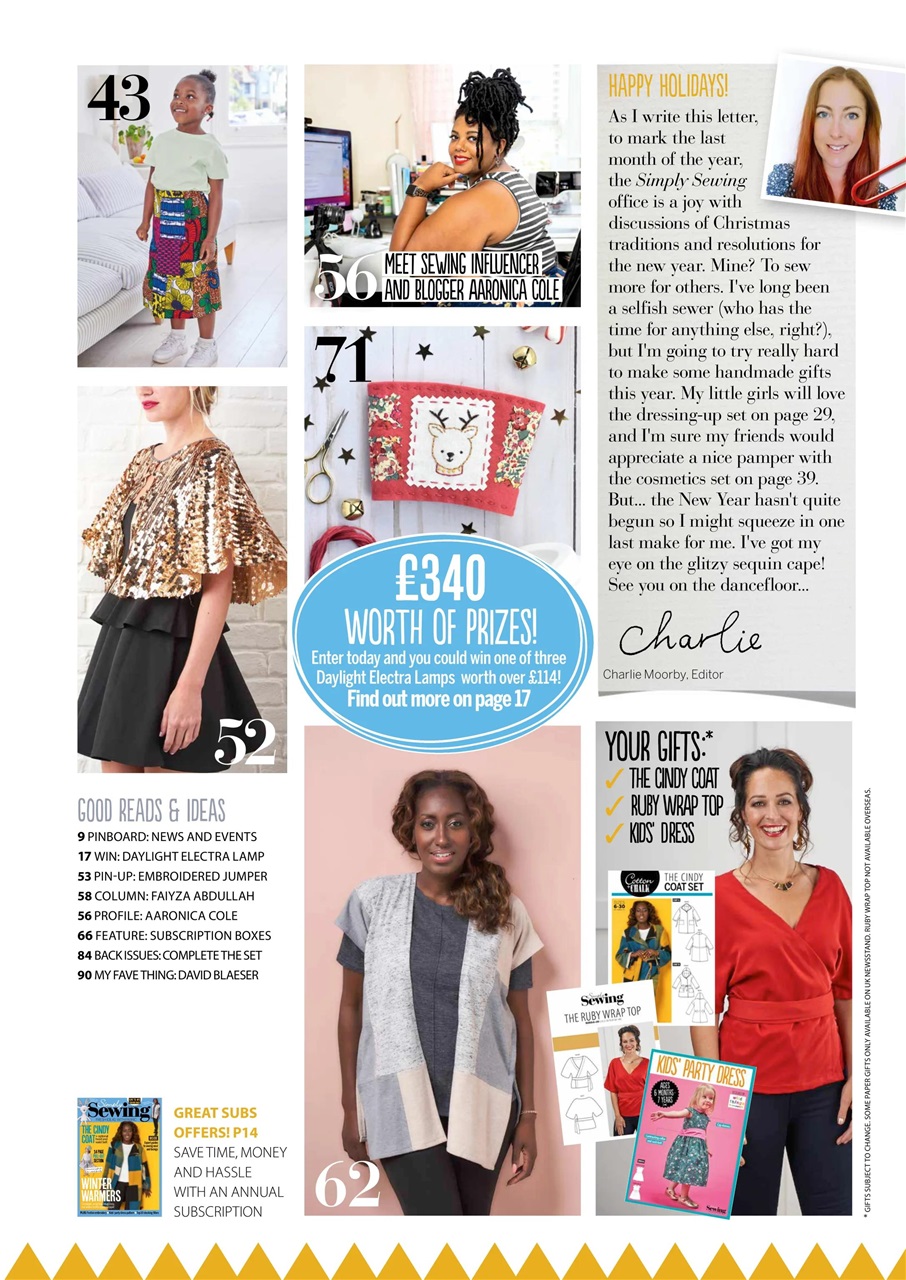 Simply Sewing Magazine - Issue 115 Back Issue