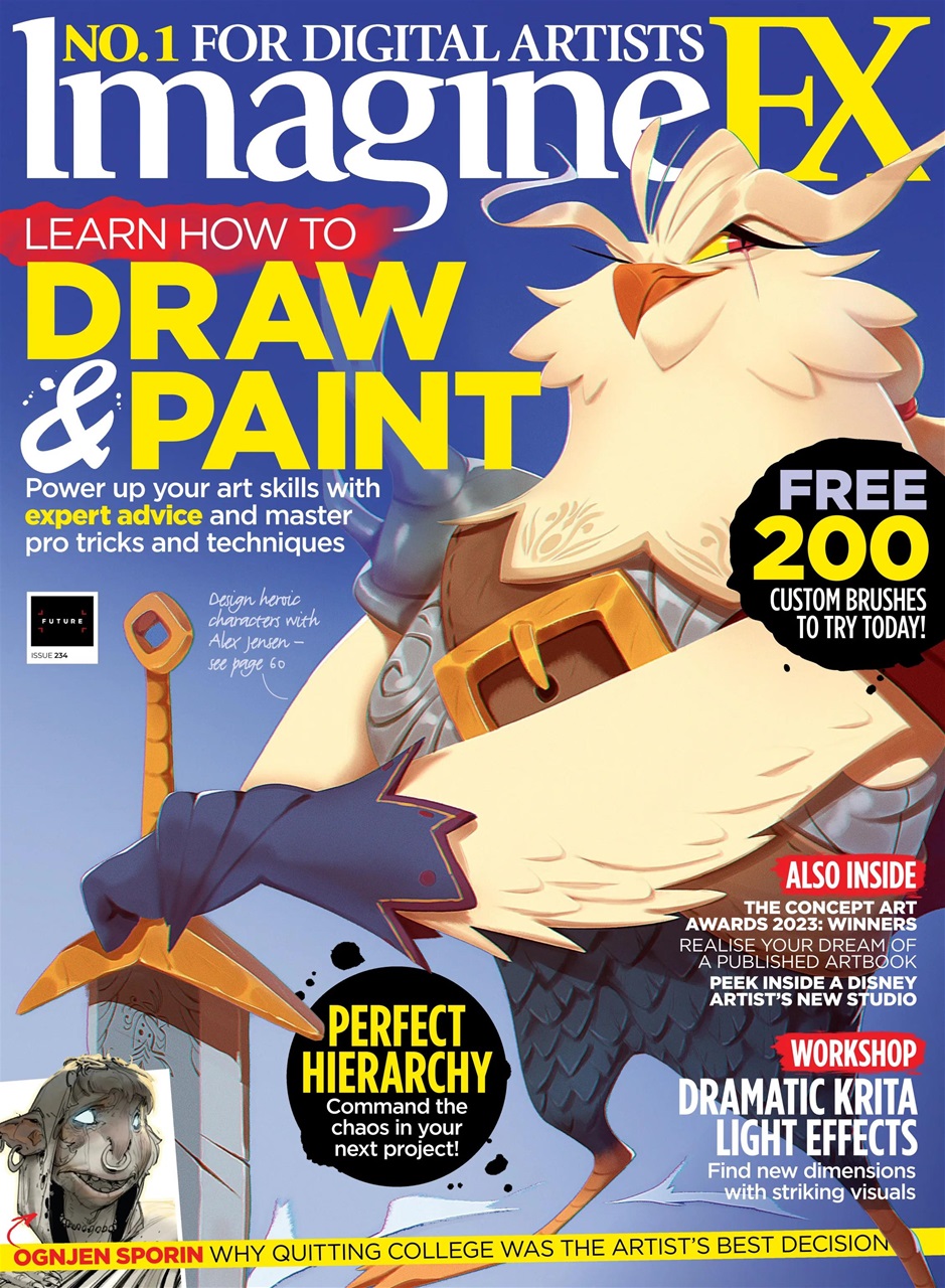 ImagineFX - January 2024 Subscriptions | Pocketmags