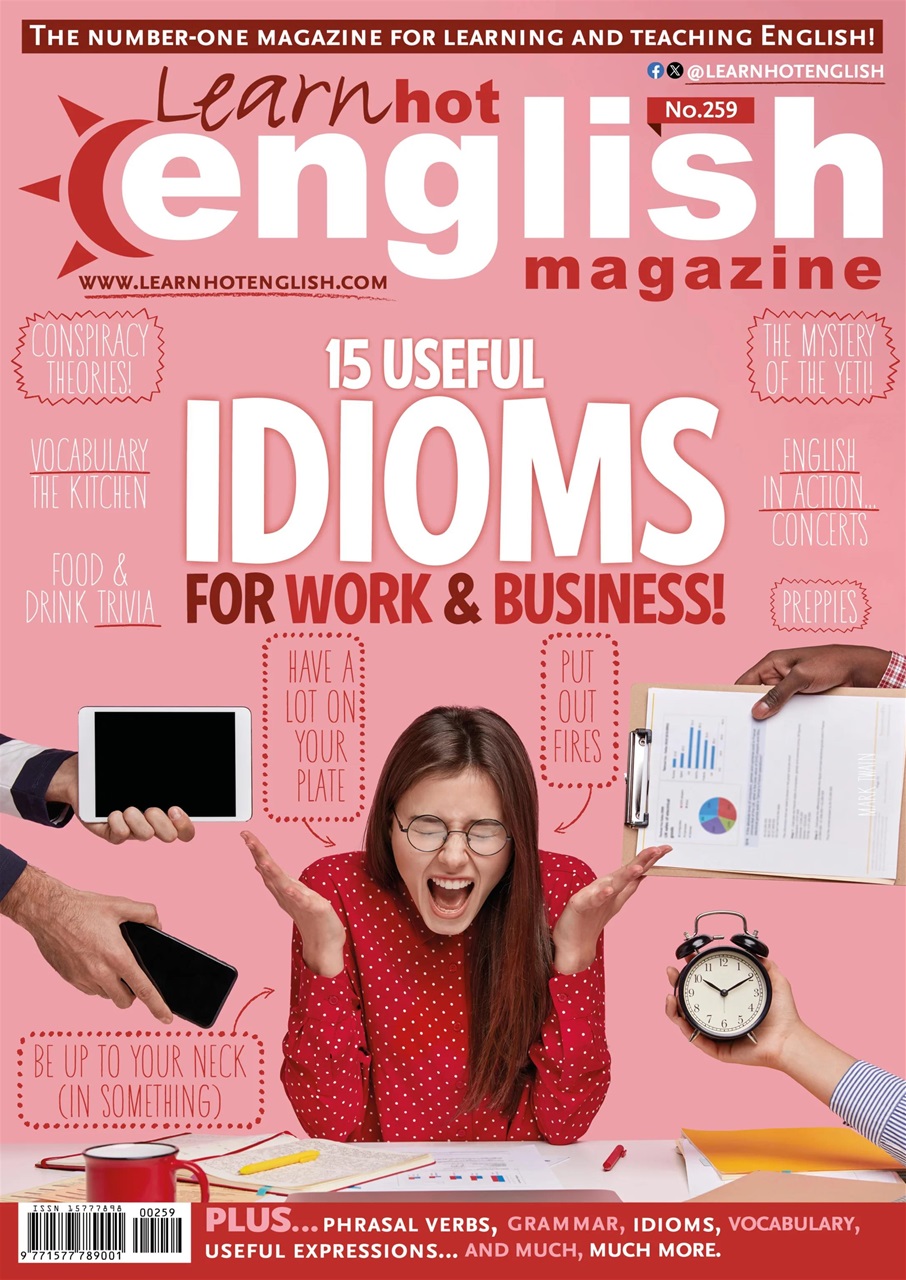 Learn Hot English Magazine - 259 Subscriptions | Pocketmags