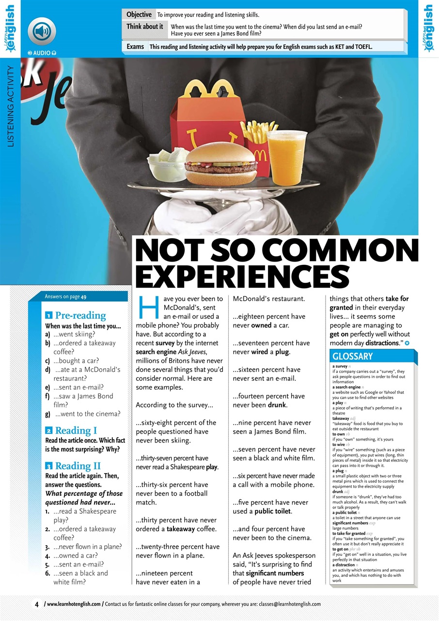 Learn Hot English Magazine - 259 Subscriptions | Pocketmags