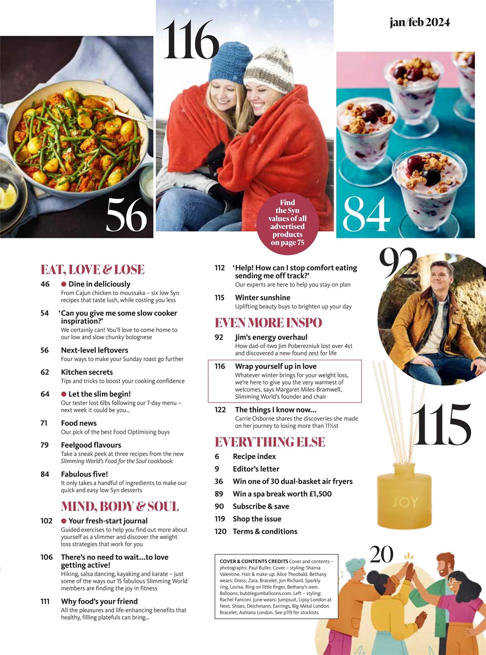 Slimming World Magazine - Jan/Feb 2024 Subscriptions | Pocketmags