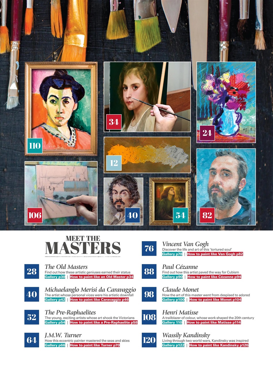 Creative Bookazine - Paint Like The Masters Sixth Edition Back Issue
