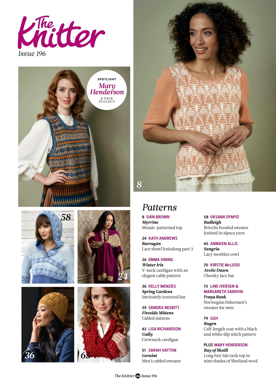 The Knitter Magazine - Issue 196 Back Issue