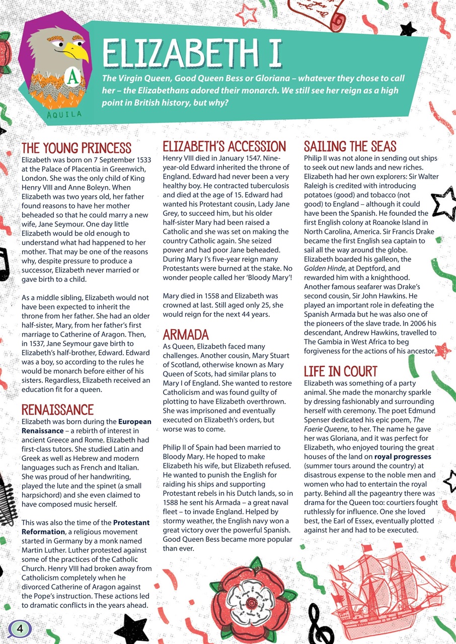 Aquila Magazine - Elizabethans Back Issue