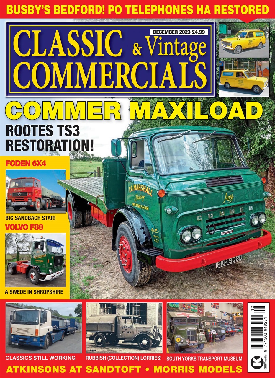 Classic & Vintage Commercials Magazine - Dec-23 Subscriptions | Pocketmags