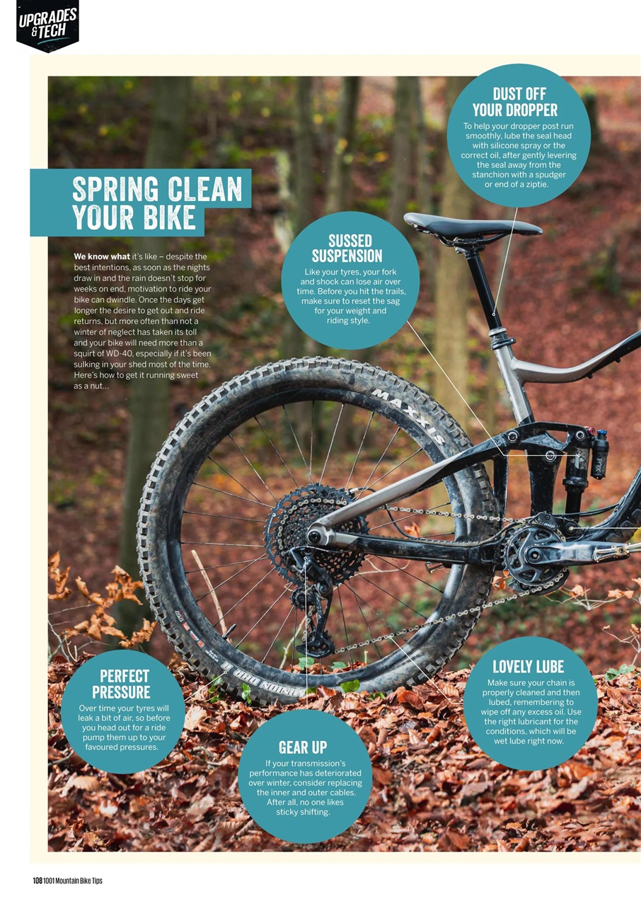 Mountain Biking UK Magazine - 1001 Mountain Bike Tips Special Issue